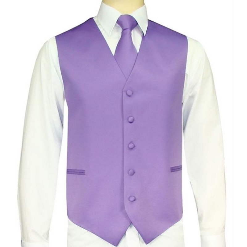Jual Rompi Formal Pria Lilac - Vest Pria Dalaman Jas | Shopee Indonesia