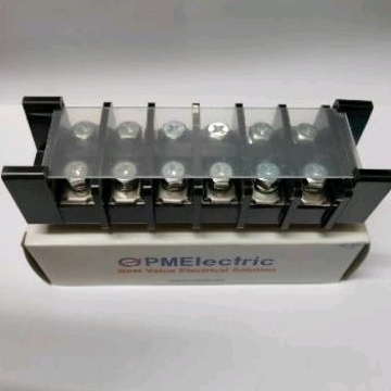 Jual Terminal Blok / Block STB 60A 6P 6 Pole PM Electric | Shopee Indonesia