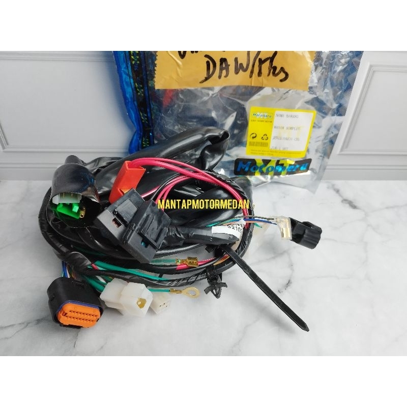 Jual Cable Kabel Body Bodi Wayar Komplit Honda Vario 110 Techno Karburator 32100-KVB-N00 ...