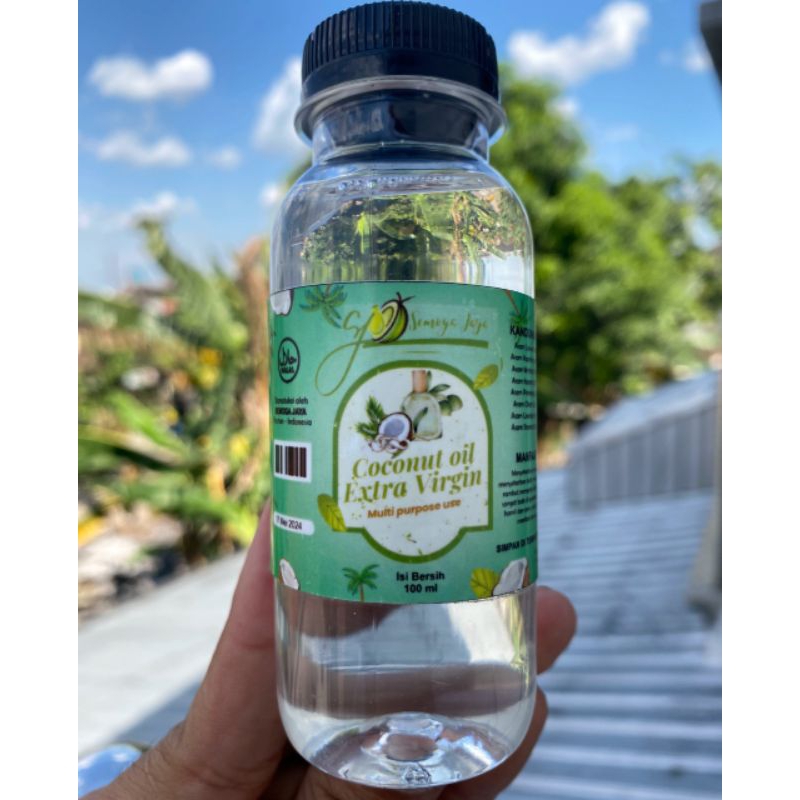 Jual Extra Vco Virgin Coconut Oil 100 ml 250 ml Asli 100% Murni Organik ...