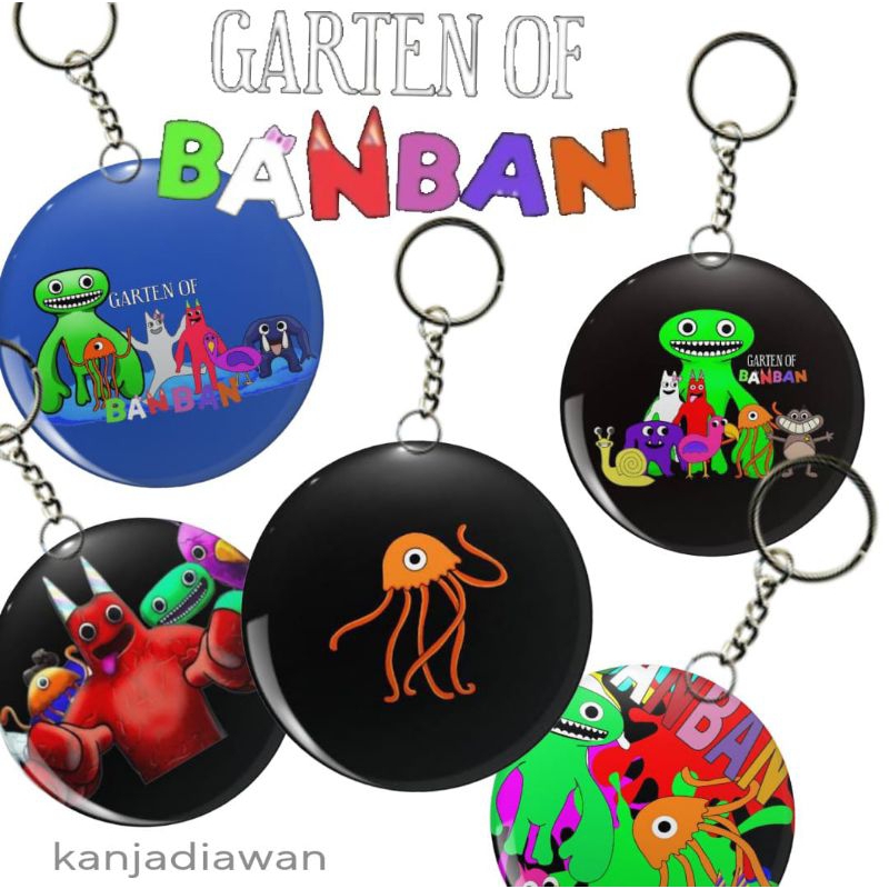 Jual Gantungan Kunci Game Garten of Banban Character Keychain Ban ban ...