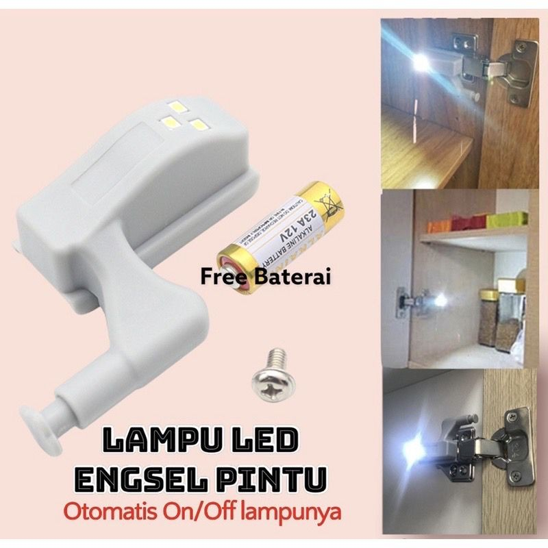 Jual Lampu LED Engsel Lemari Serbaguna Lampu Mini untuk kabinet Lemari ...