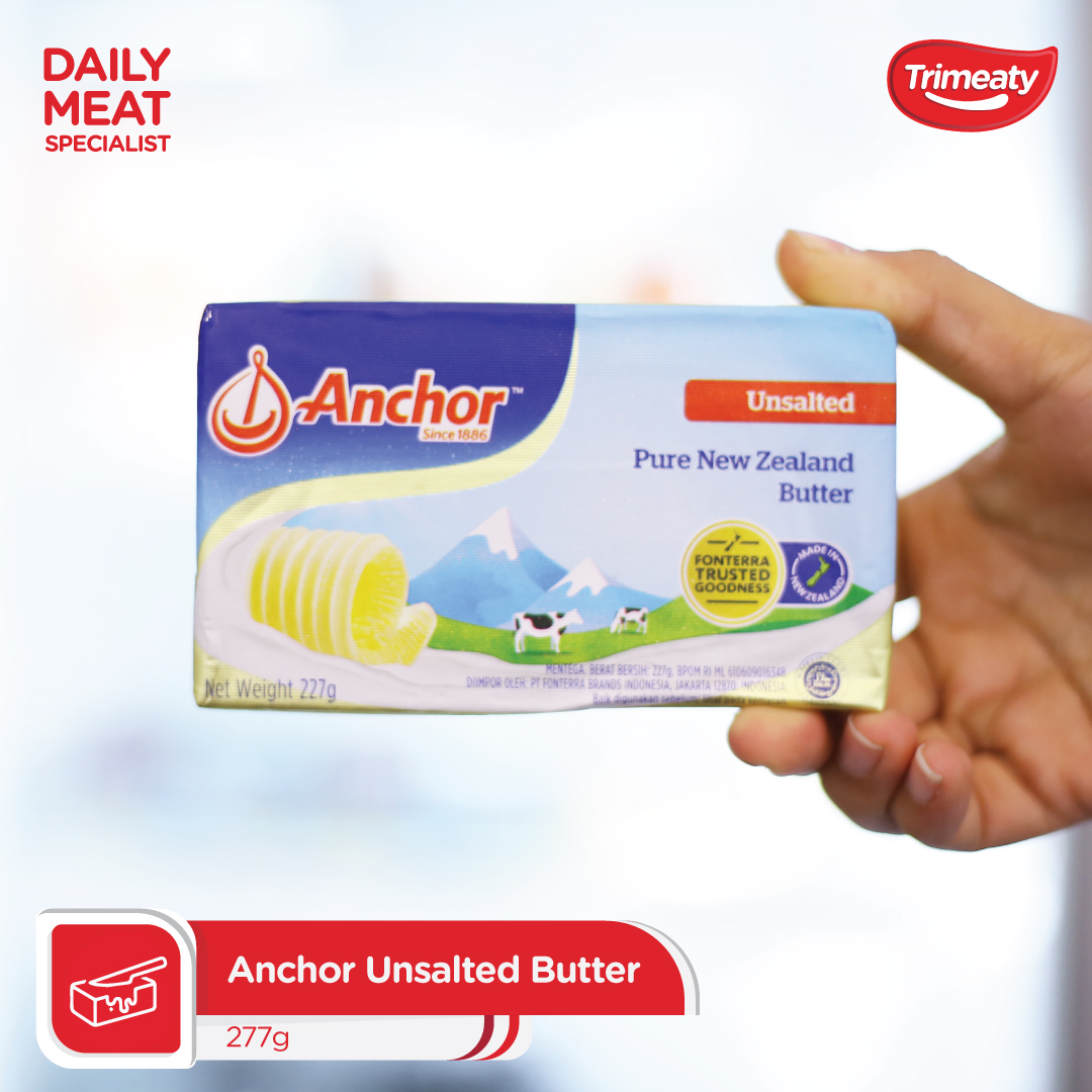 Jual Anchor Butter Unsalted 227gr | Shopee Indonesia
