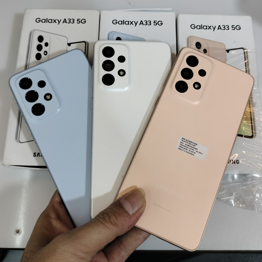Jual SAMSUNG GALAXY A33 5G RAM 8GB/128GB & 8GB/256GB SECOND GARANSI ...