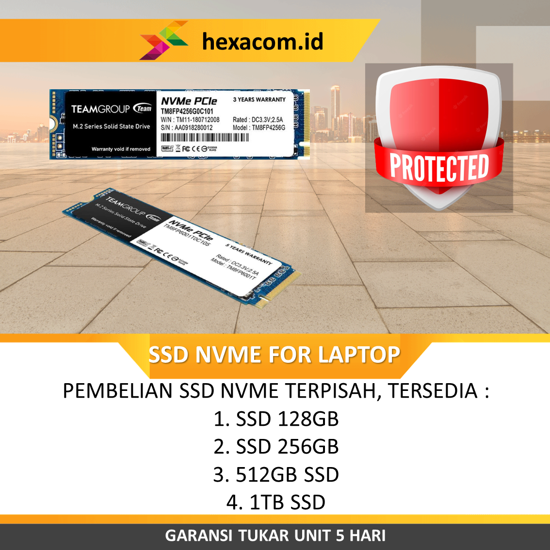 Jual Upgrade SSD NVMe Laptop / 512GB / 1TB / 2TB GEN 3-4 | Shopee Indonesia