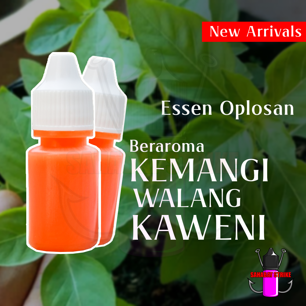 Jual Essen Oplosan VARIAN 15ml Aroma KEMANGI WALANG DAN KAWENI Untuk ...