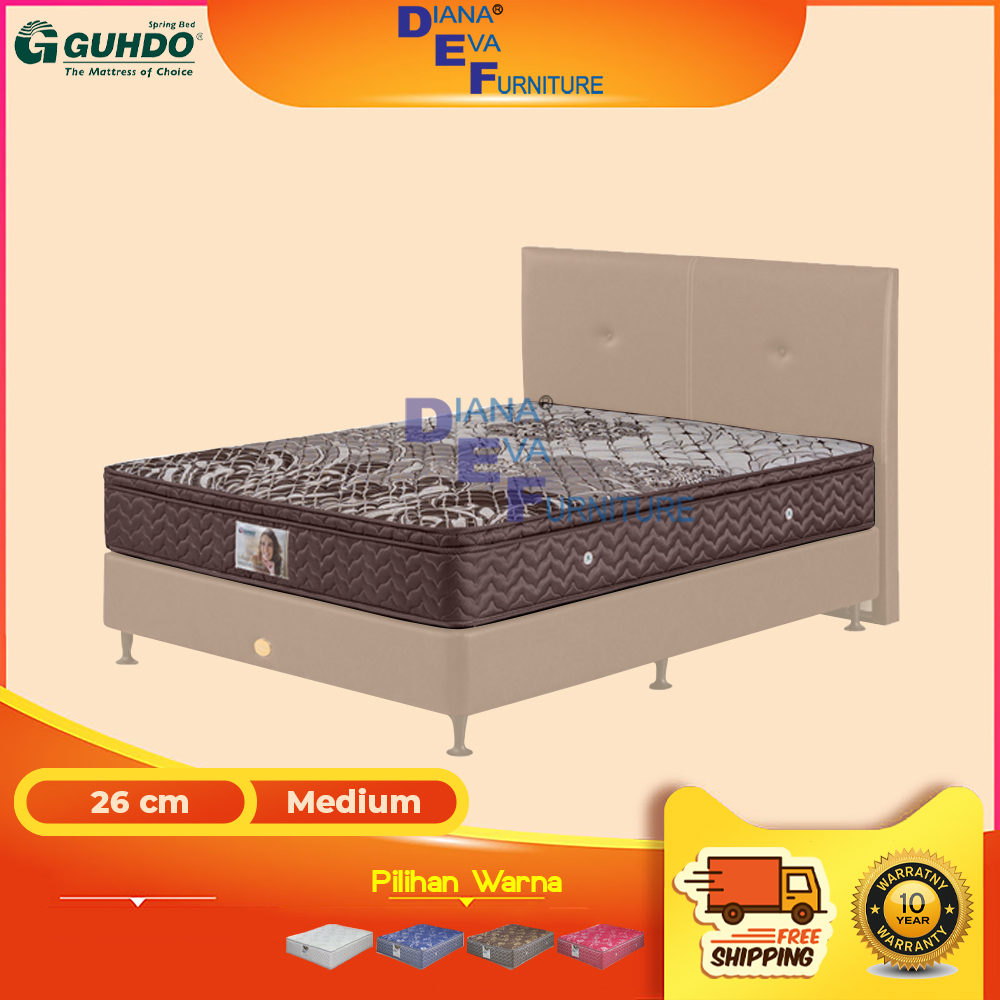 Jual Guhdo Standard Plush Top Kasur Springbed | Shopee Indonesia
