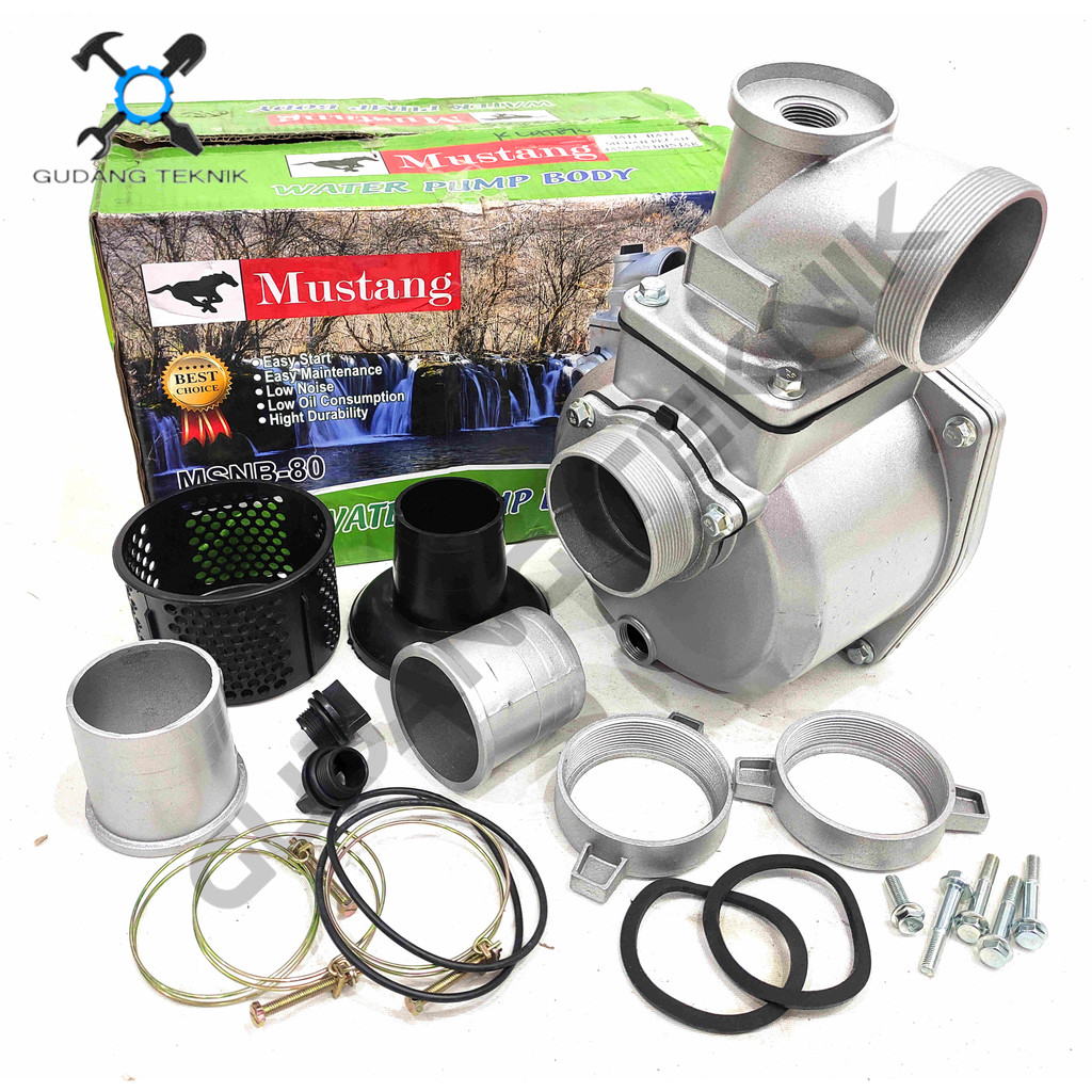 Jual (MUSTANG) Body Pompa Air Alkon Waterpump 2" 3" MSNB50 MSNB80 ...