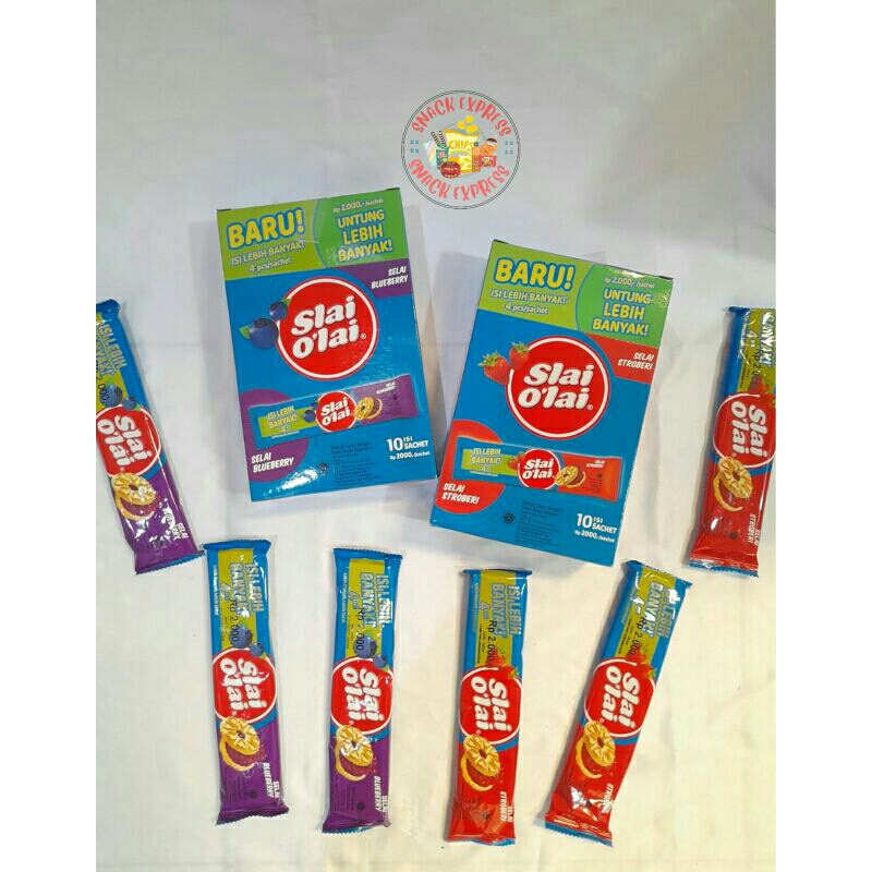 Jual SLAI OLAI BOX ISI 10 sachet @32 gram | Shopee Indonesia