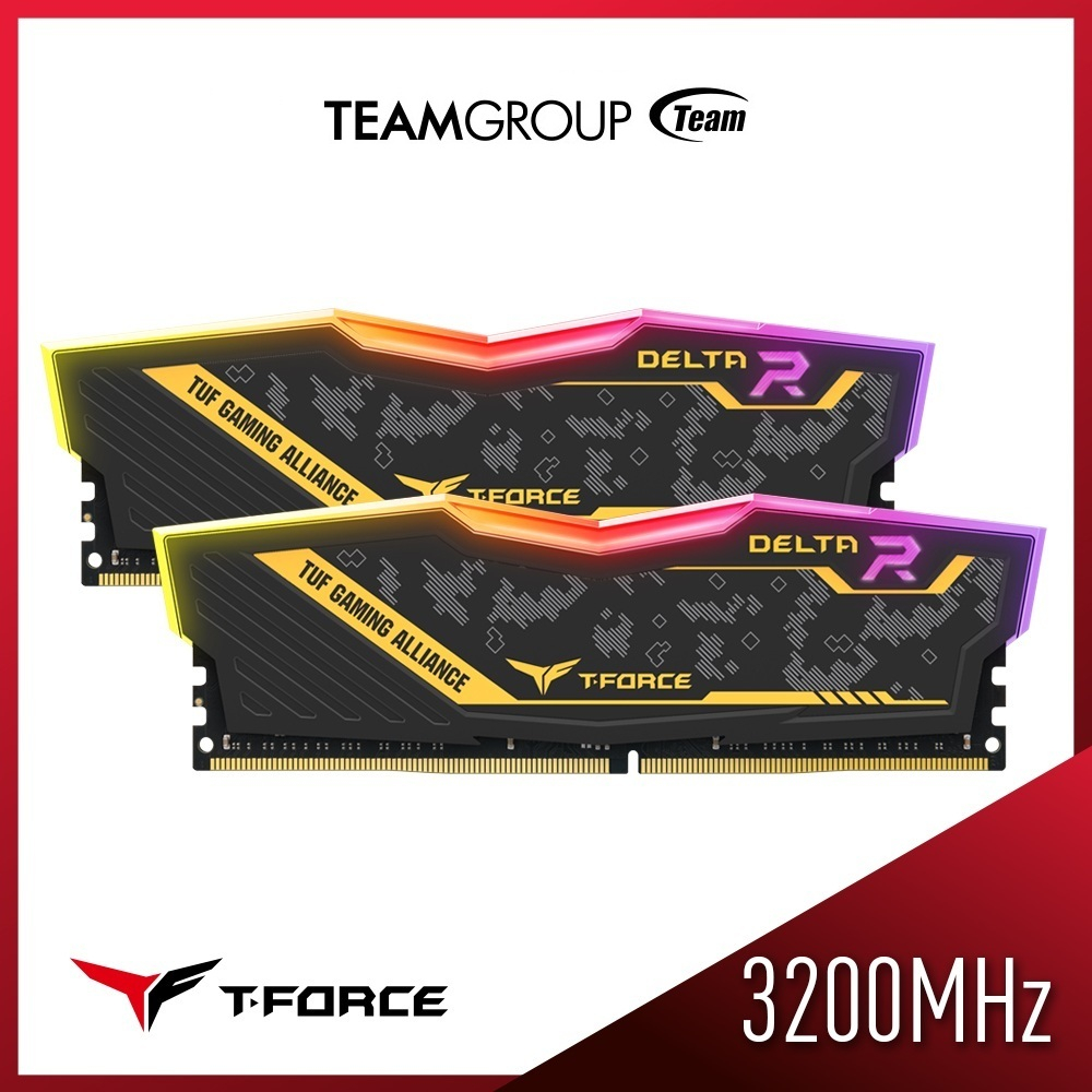 Jual TEAMGROUP Memory DDR4 Delta TUF Gaming RGB 2x32GB 3200Mhz | Shopee ...