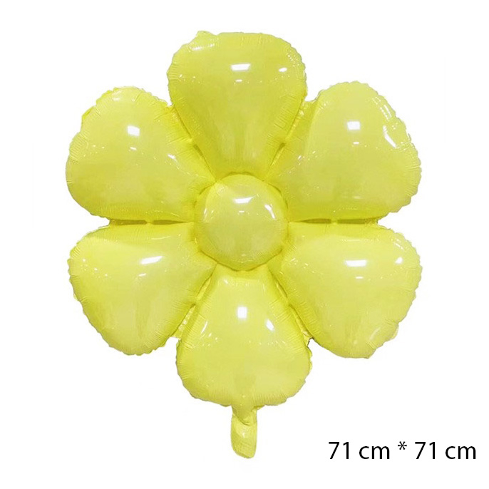 Jual Balon Foil Karakter Bunga Smile Sunflower Daisy Ukuran Jumbo ...