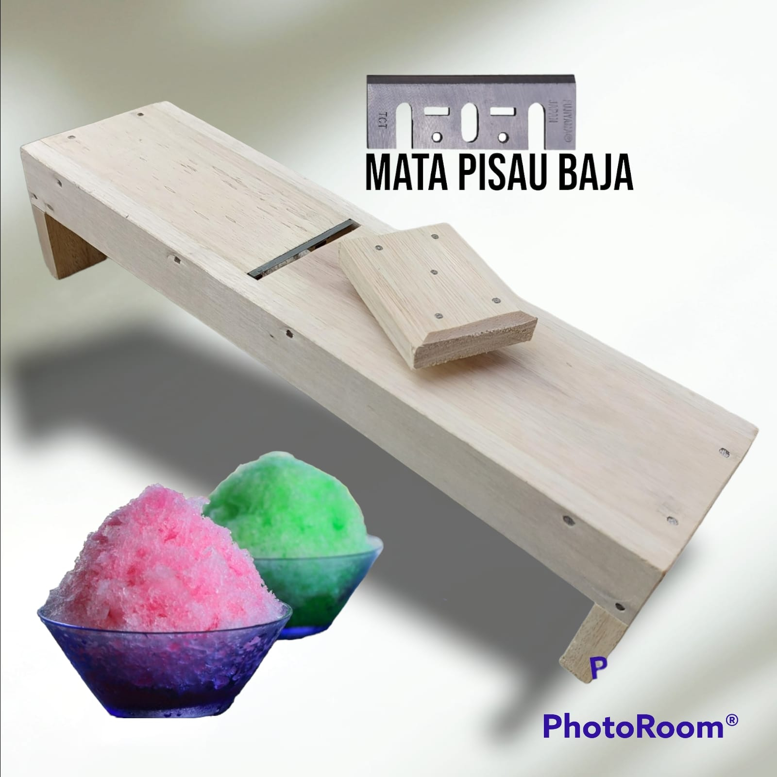 Jual serutan es batu kayu / mesin serut es / alat penghancur es / mesin ...