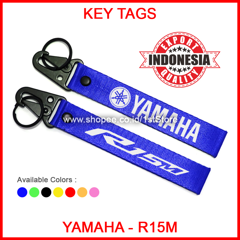 Jual HIGH QUALITY GANTUNGAN KUNCI YAMAHA R15M PREMIUM KEYCHAIN LOGO YZF ...