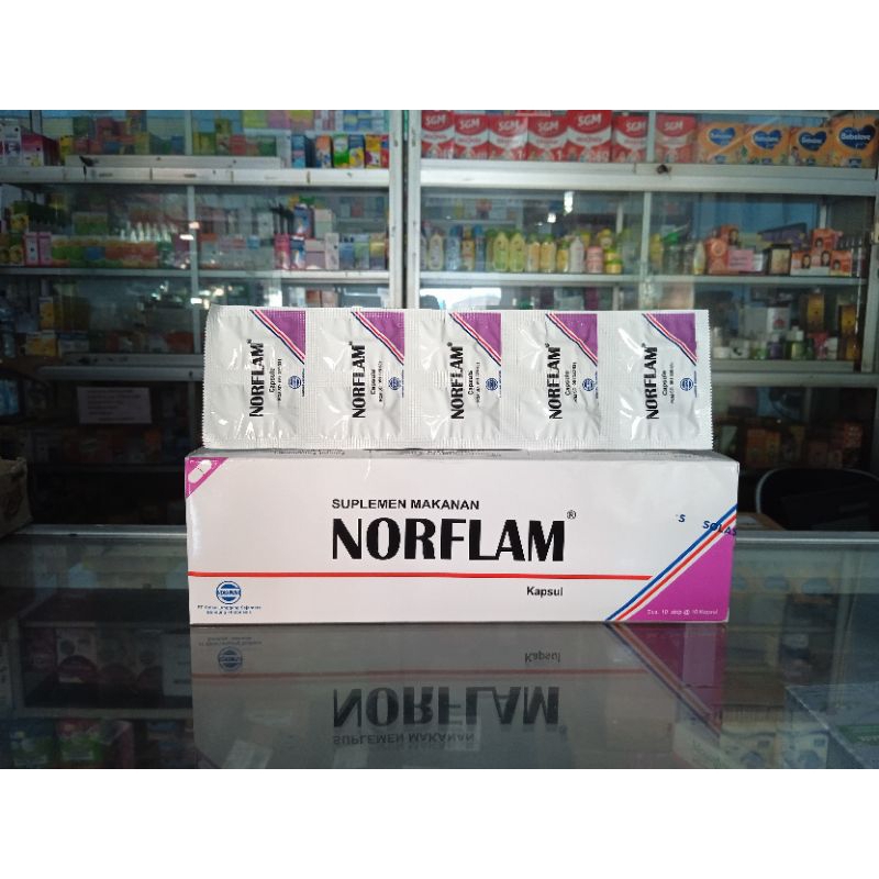 Jual NORFLAM KAPSUL ISI10 | Shopee Indonesia
