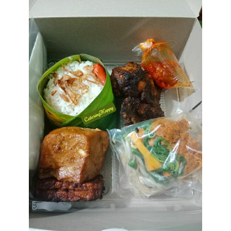 Jual Nasi kotak/ Nasi box/ Lunch box/ Catering nasi/ Nasi box paket A-M | Shopee Indonesia