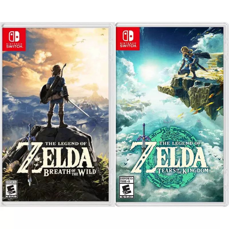 Jual (2in1) Nintendo Switch Zelda BOTW + Zelda TOTK (digital) | Shopee ...