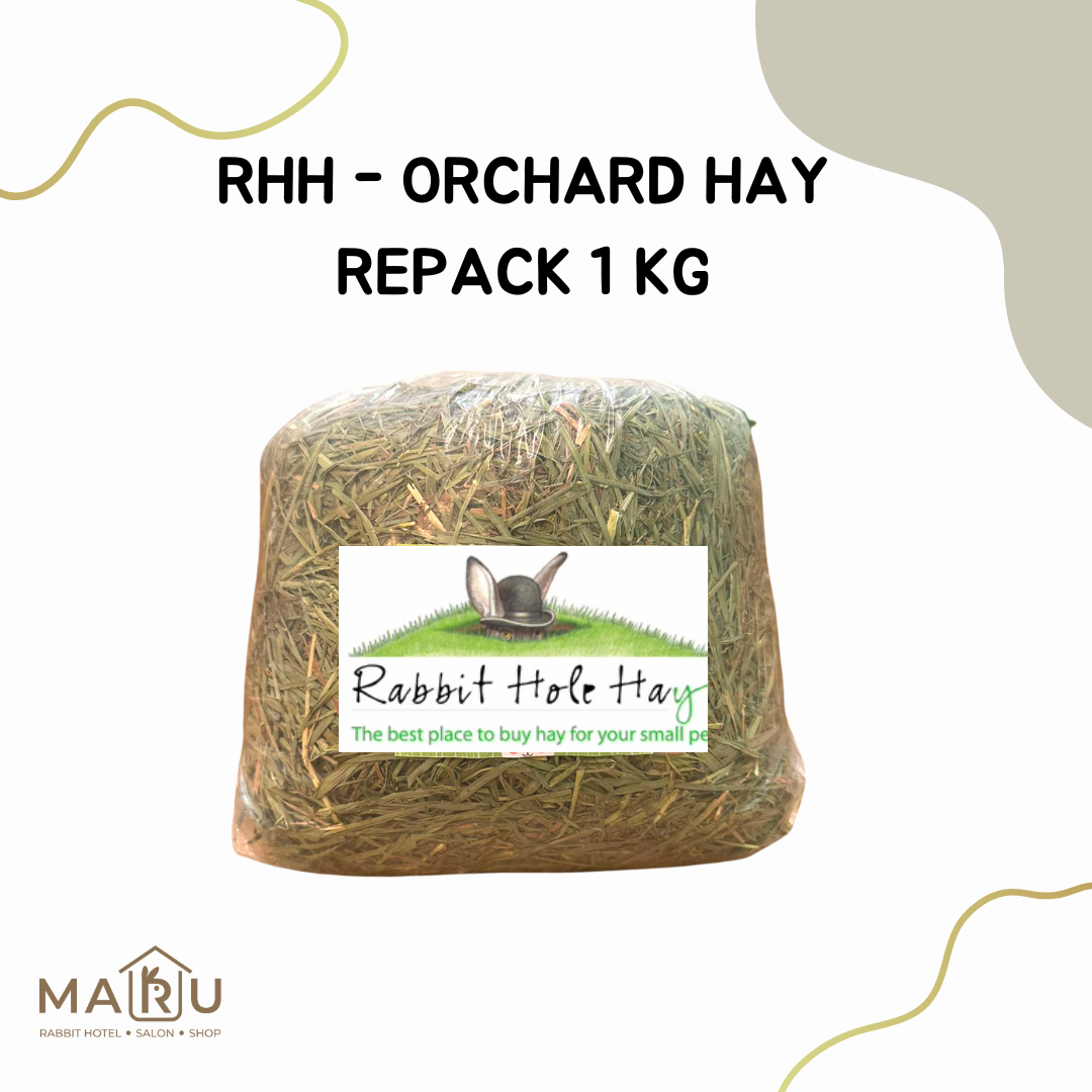 Jual RABBIT HOLE HAY - RHH REPACK ORCHARD HAY 1KG | Shopee Indonesia