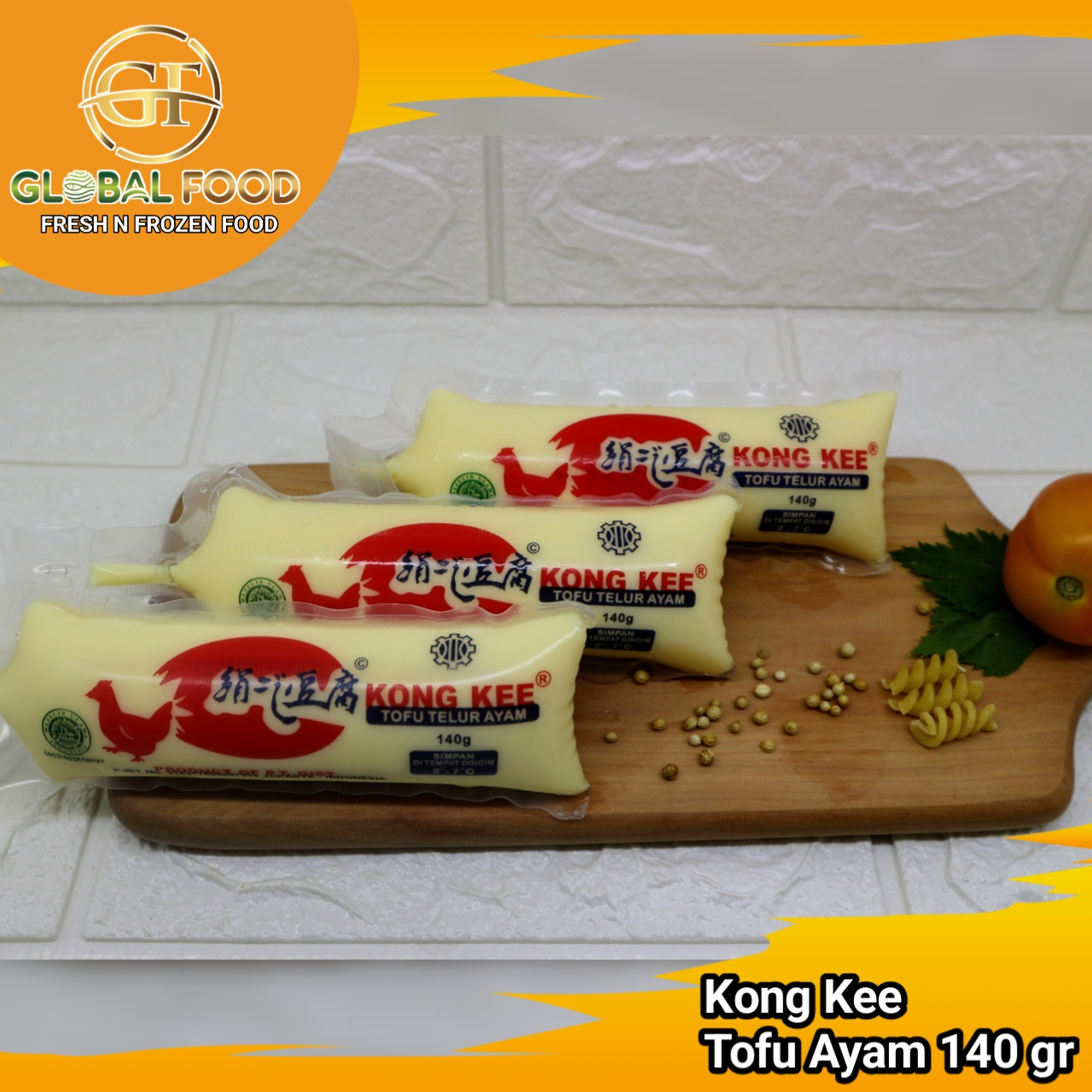 Jual Kon kee Tofu Telur Tofu Ayam Tofu Udang per pcs 140gr | Shopee ...