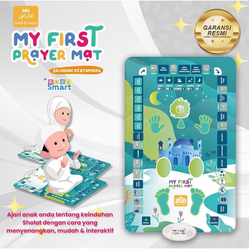 Jual First Praymat Sajadah Interaktif ~Smart Bebe | Shopee Indonesia