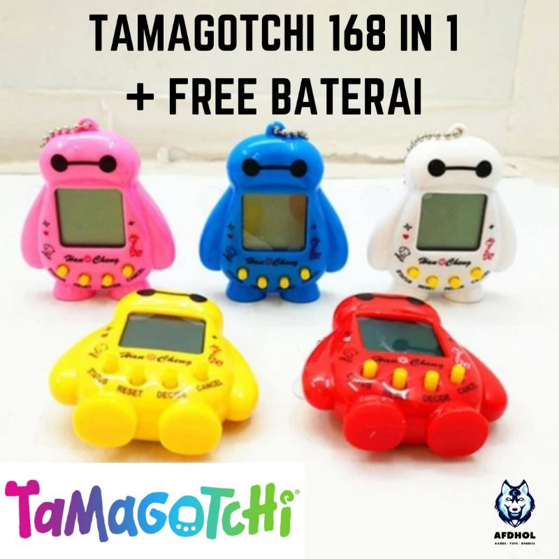 Jual TAMAGOTCHI TAMAGOCHI TAMAGOCI 168 IN 1 VIRTUAL PET ROBOT GAME ...