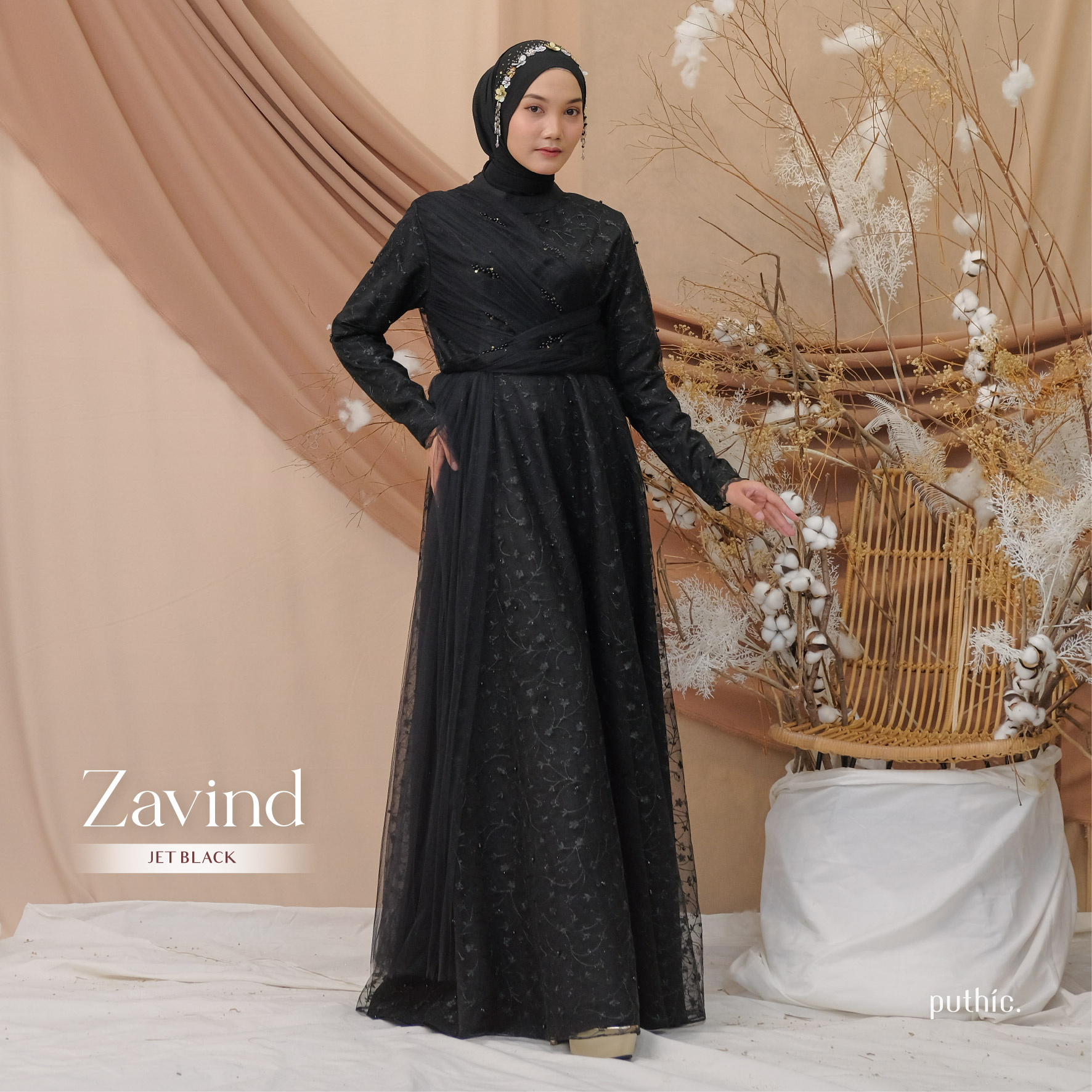 Jual PUTHIC - ZAVIND DRESS-PRE ORDER-Dress One Set Gaun Wisuda-Akad ...