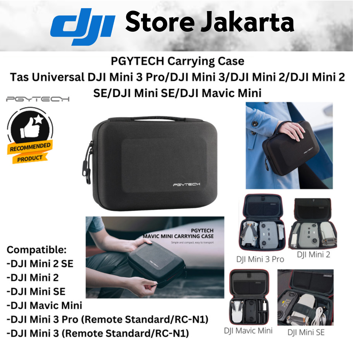 Jual PGYTECH Tas DJI Mavic Mini 2 Mavic Mini Bag Carrying Case | Shopee ...