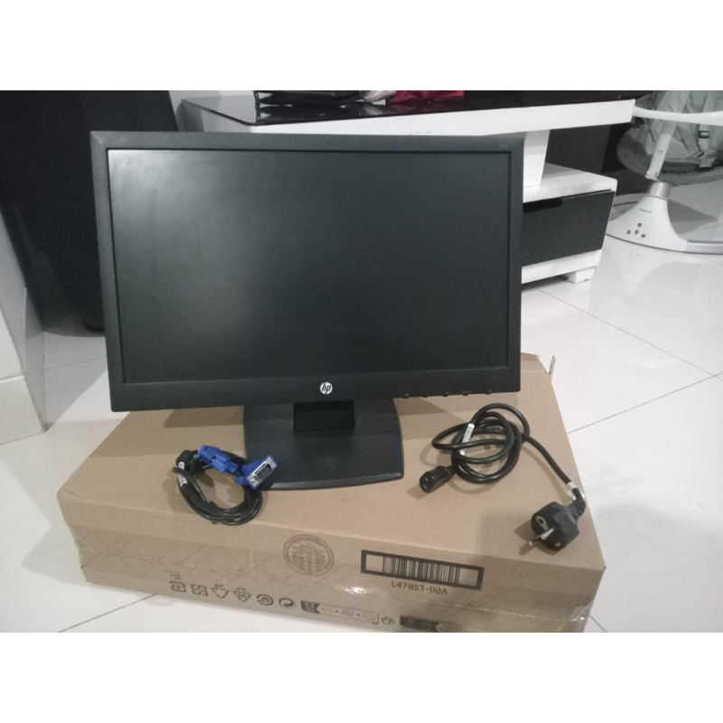 Jual MONITOR HP 19 INCH LED LENGKAP DUSS KOMPLIT KABLE POWER VGA ...