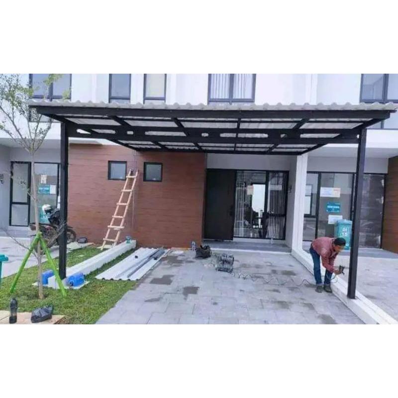 Jual Kanopi baja ringan spandek pasir depok | Shopee Indonesia