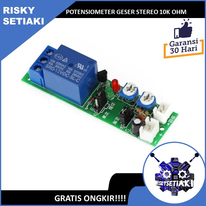 Jual MODUL RELAY TIMER DC ON-OFF 0-15 MENIT SIKLUS DENGAN SAKLAR ...