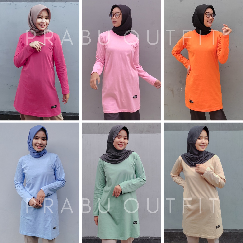 Jual Prabuoutfit - Kaos tunik bahan katun combed 24's dan 30's original ...