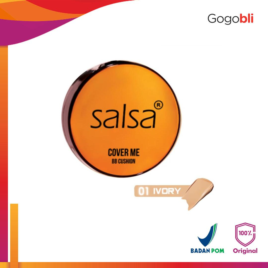Jual Salsa Cosmetics Cover Me BB Cushion Ivory | Shopee Indonesia