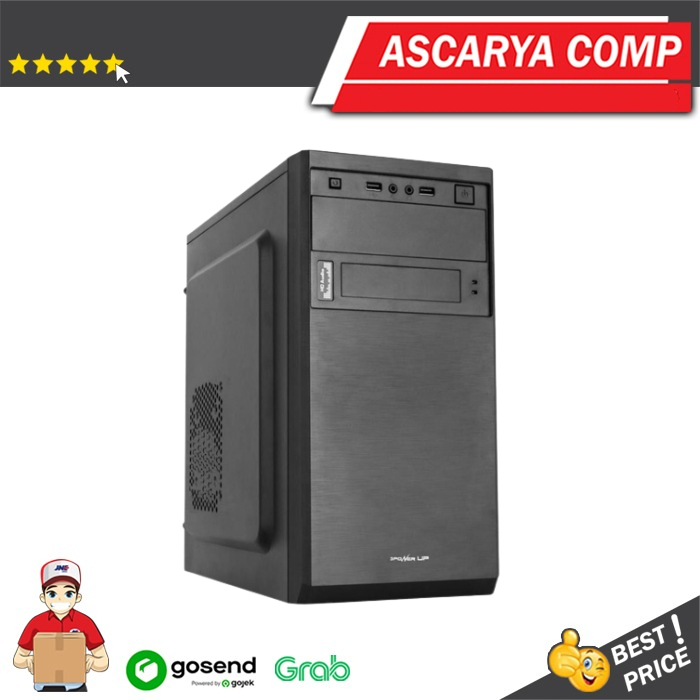 Jual Computer Case 3 POWER UP Micro-ATX AEROMAX AM-581 include PSU 500W | Shopee Indonesia
