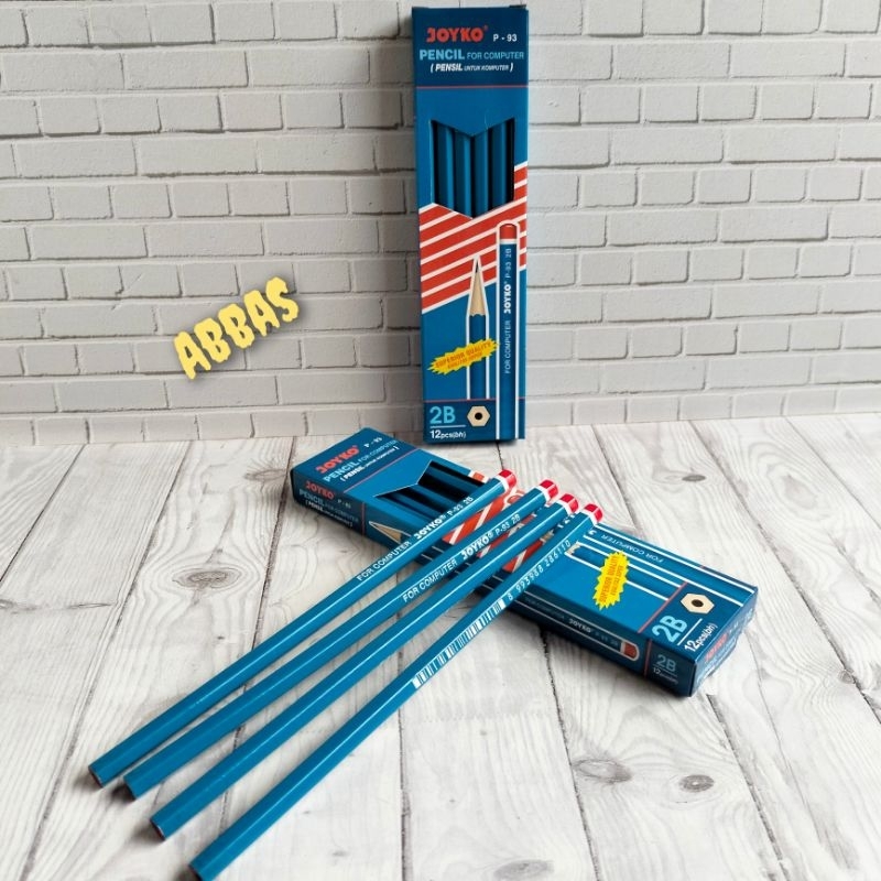 Jual Pensil Joyko 2B P-93 ( harga per 6 Pcs ) | Shopee Indonesia