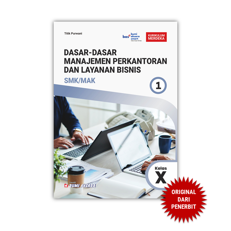 Jual Dasar-Dasar Manajemen Perkantoran dan Layanan Bisnis - 1 Kelas X SMK MA Kurikulum Merdeka ...