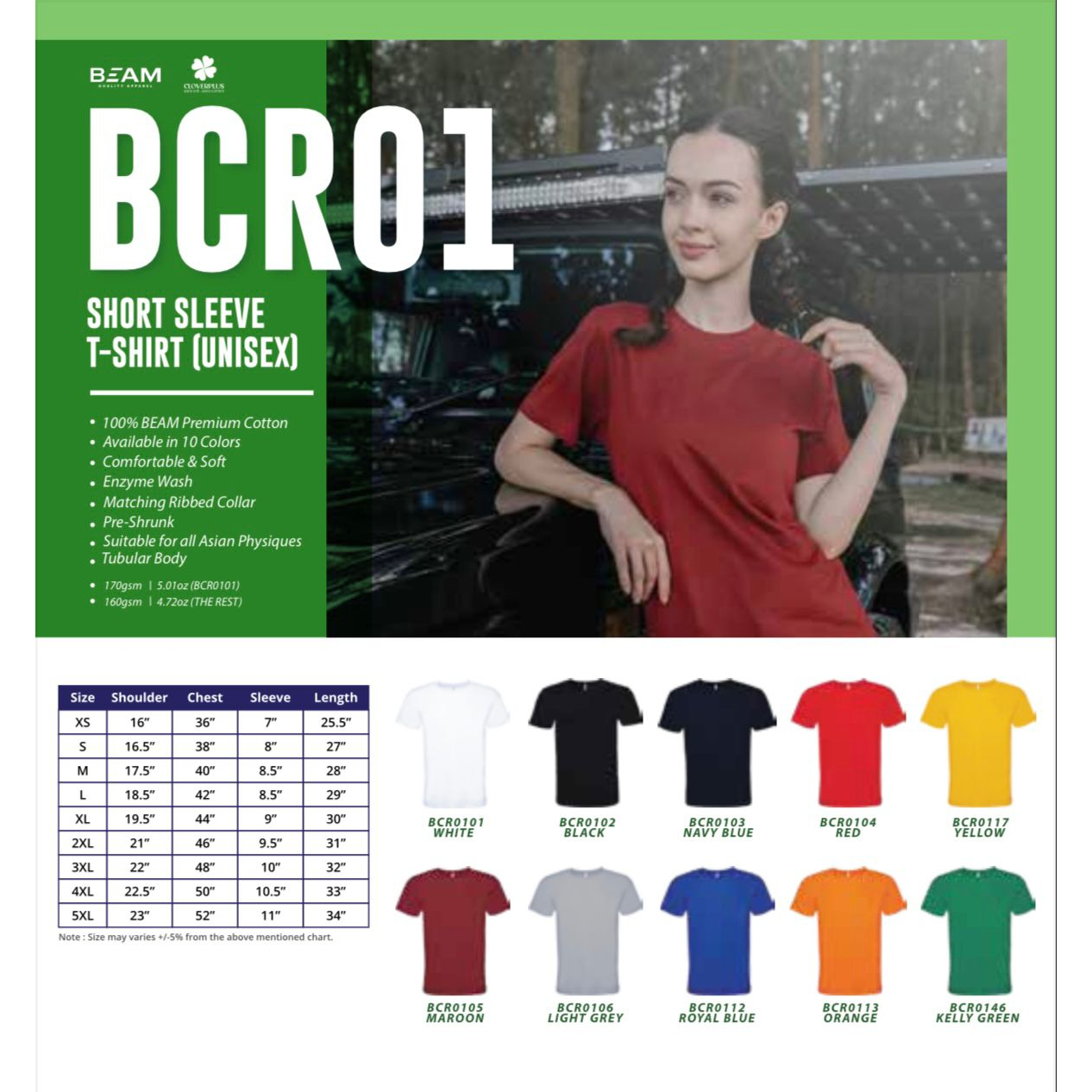 Jual Kaos Polos Ultifresh -100% Cotton - Premium T-shirt 100% Cotton ...