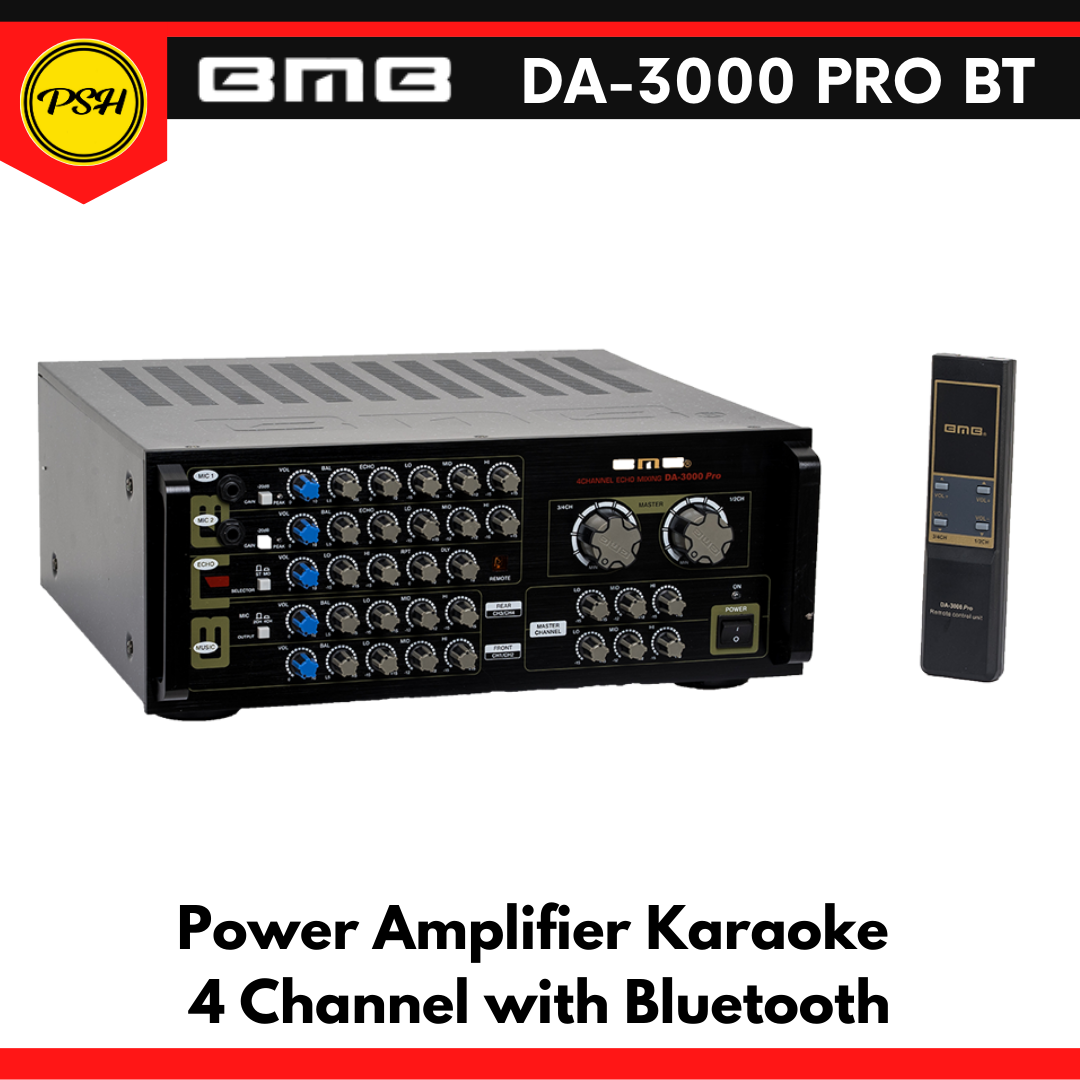 Jual BMB DA-3000PRO BT DA3000 PRO Power Amplifier Karaoke Mixer ...