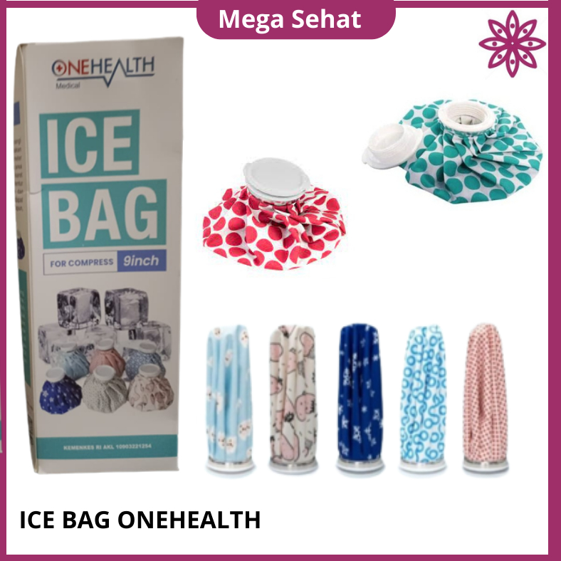 Jual Ice Bag Onehealth Kantong Alat Kompres Air Panas Dingin 9 Inch ...