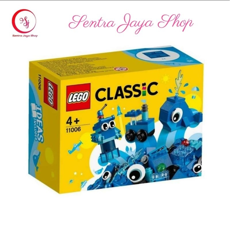 Jual Lego Classic 11006 Creative Blue Brick | Shopee Indonesia