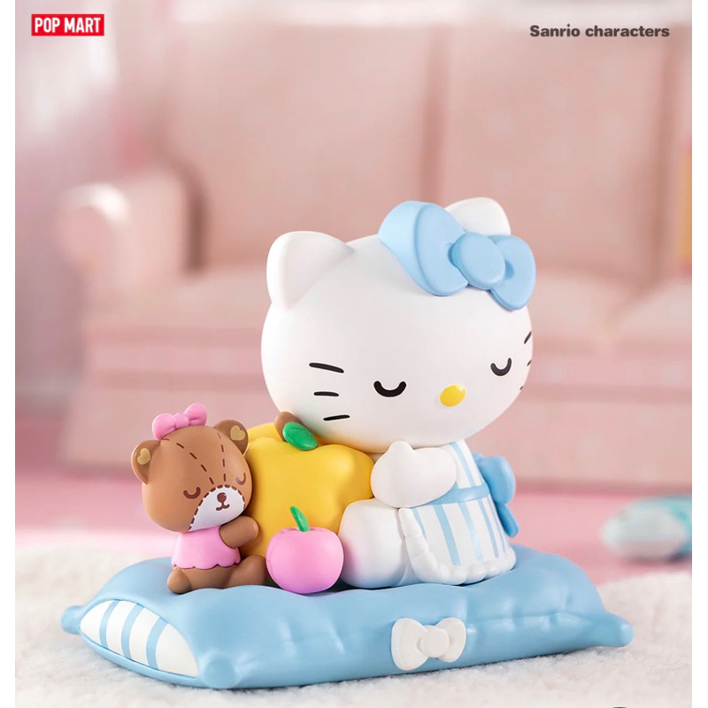 Jual Figure Sanrio Fall Asleep blind box bb pop mart popmart - Hello Kitty | Shopee Indonesia