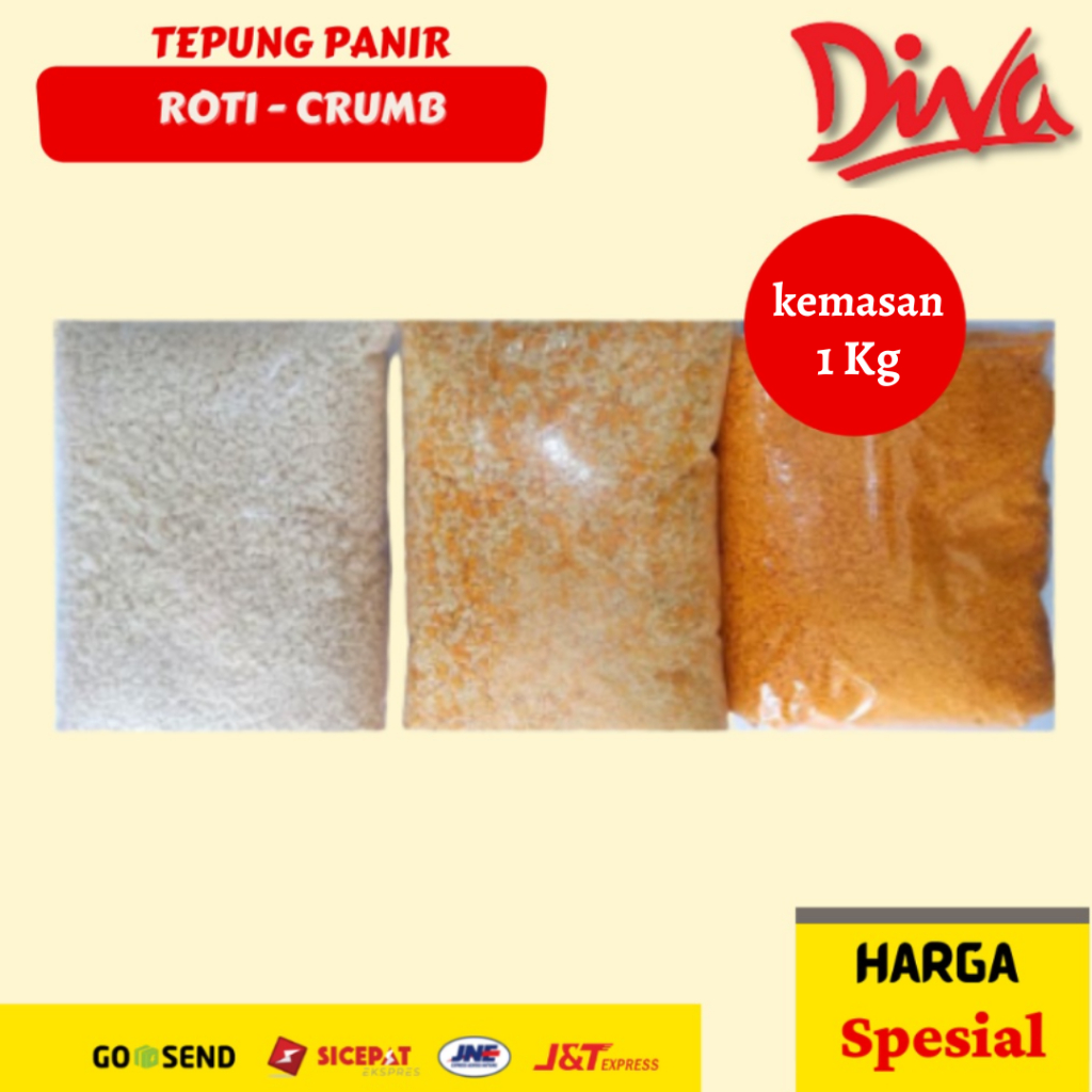 Jual Tepung Panko / Tepung Roti / Tepung Panir 1Kg | Shopee Indonesia