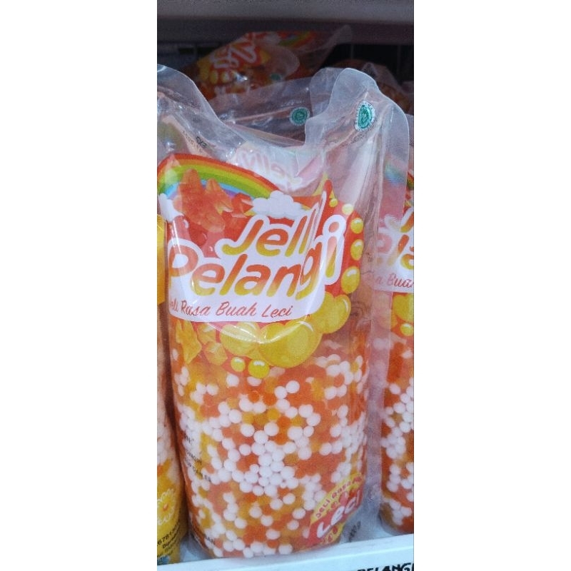 Jual JELLY PELANGI/JELLY RASA BUAH LECI 1000g/500gr | Shopee Indonesia