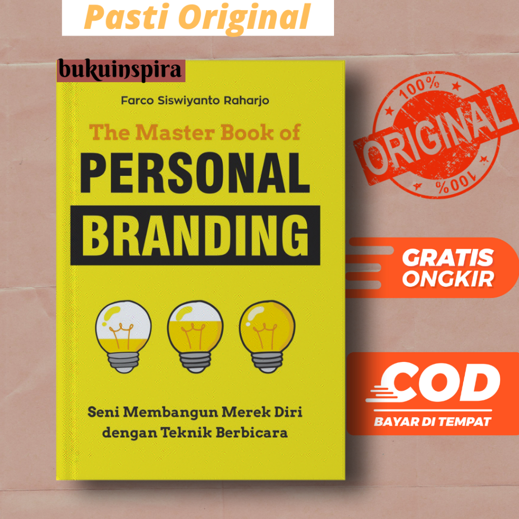 Jual The Master Book of Personal Branding: Seni Membangun Merek Diri ...