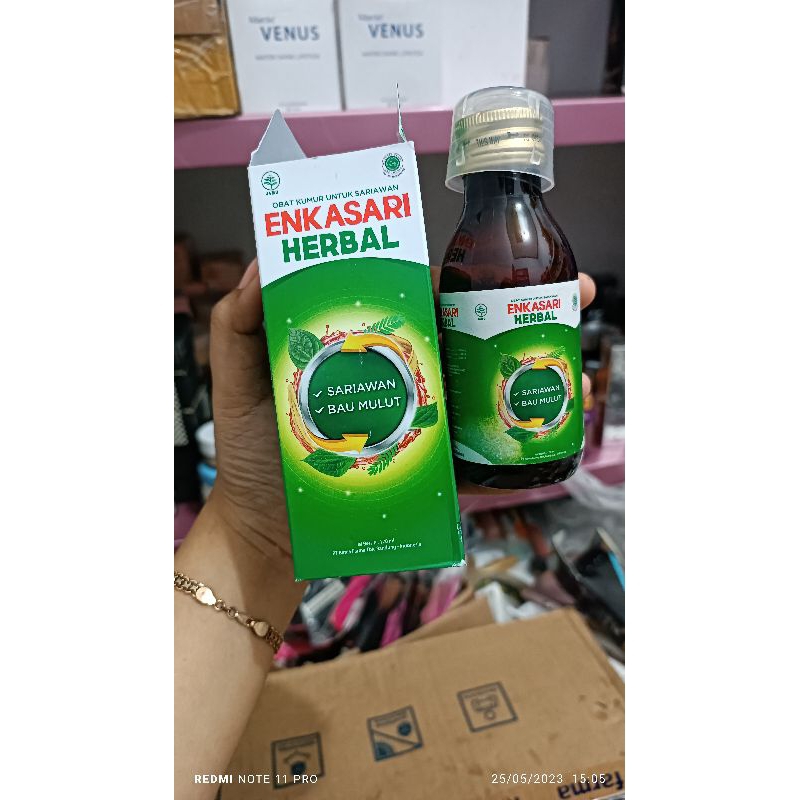 Jual Enkasari Herbal Obat Kumur Obat Sariawan 120ML | Shopee Indonesia