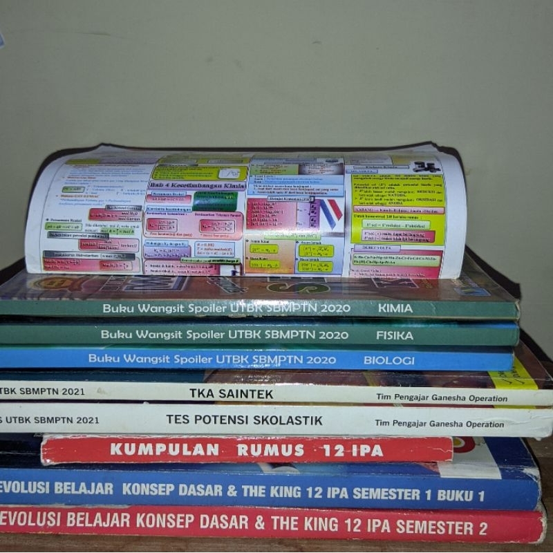Jual PRELOVED WANGSIT UTBK dan BUKU LATIHAN UTBK GO (Bonus/free rumus ...