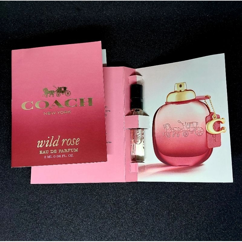 Jual Vial Perfume Parfum Original Tester C0ach Wild Rose EDP | Shopee ...
