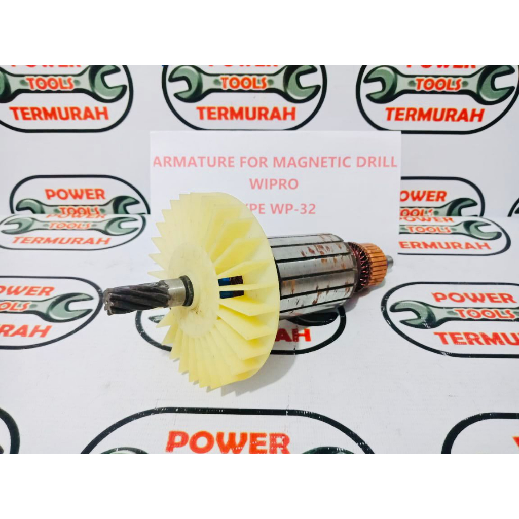 Jual Armature WIPRO WP 32 Bor Magnetic Drill WP25N WP-32 Angker Dinamo ...