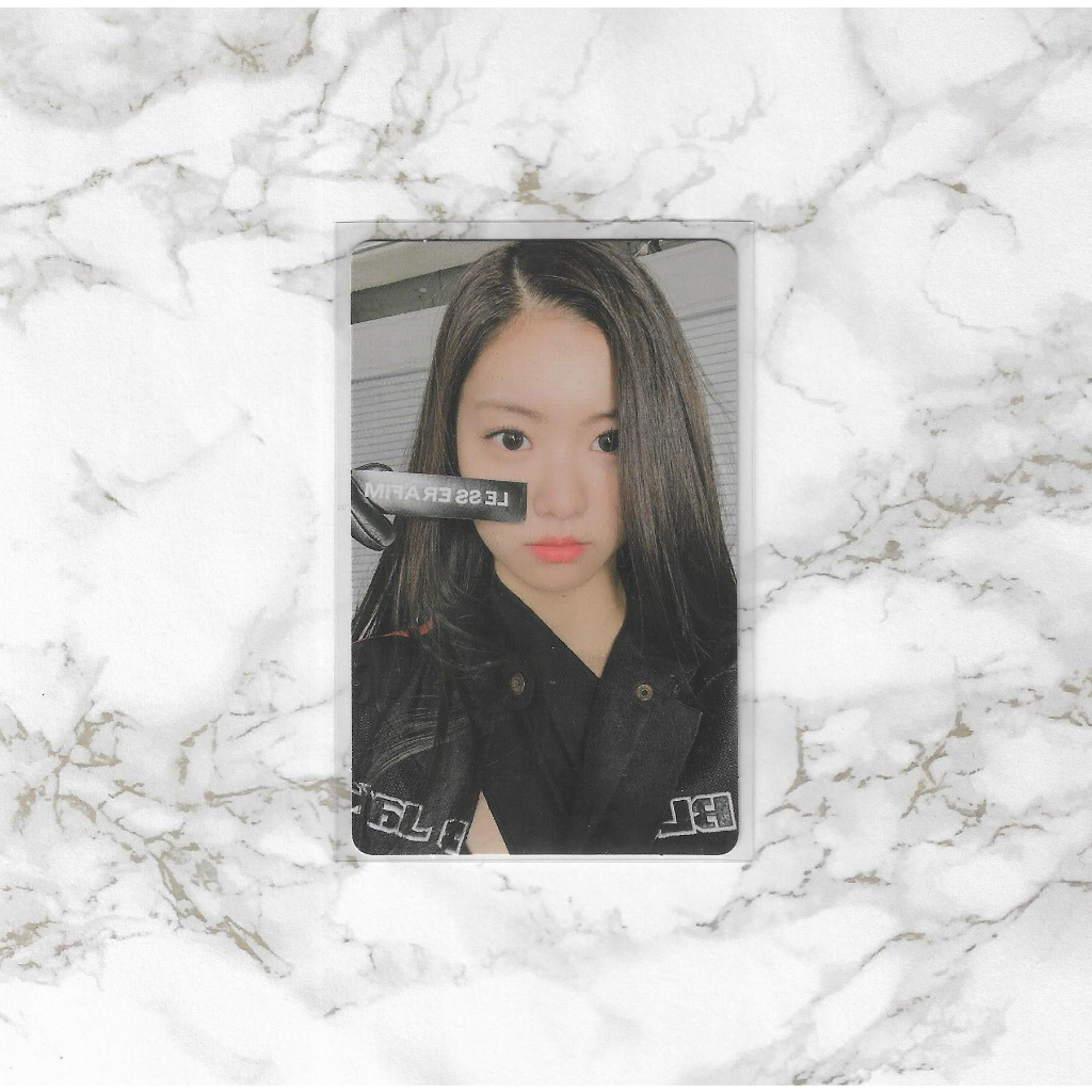 Jual Photocard Le Sserafim Garam Black Petrol Fearless (BOOKED ...