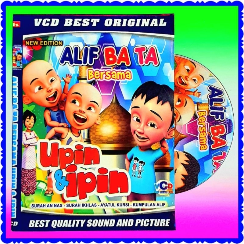 Jual KASET VIDEO LAGU ANAK ANAK UPIN IPIN BELAJAR NGAJI ALIF BA TA EDUKASI ANAK MUSLIM-BELAJAR ...