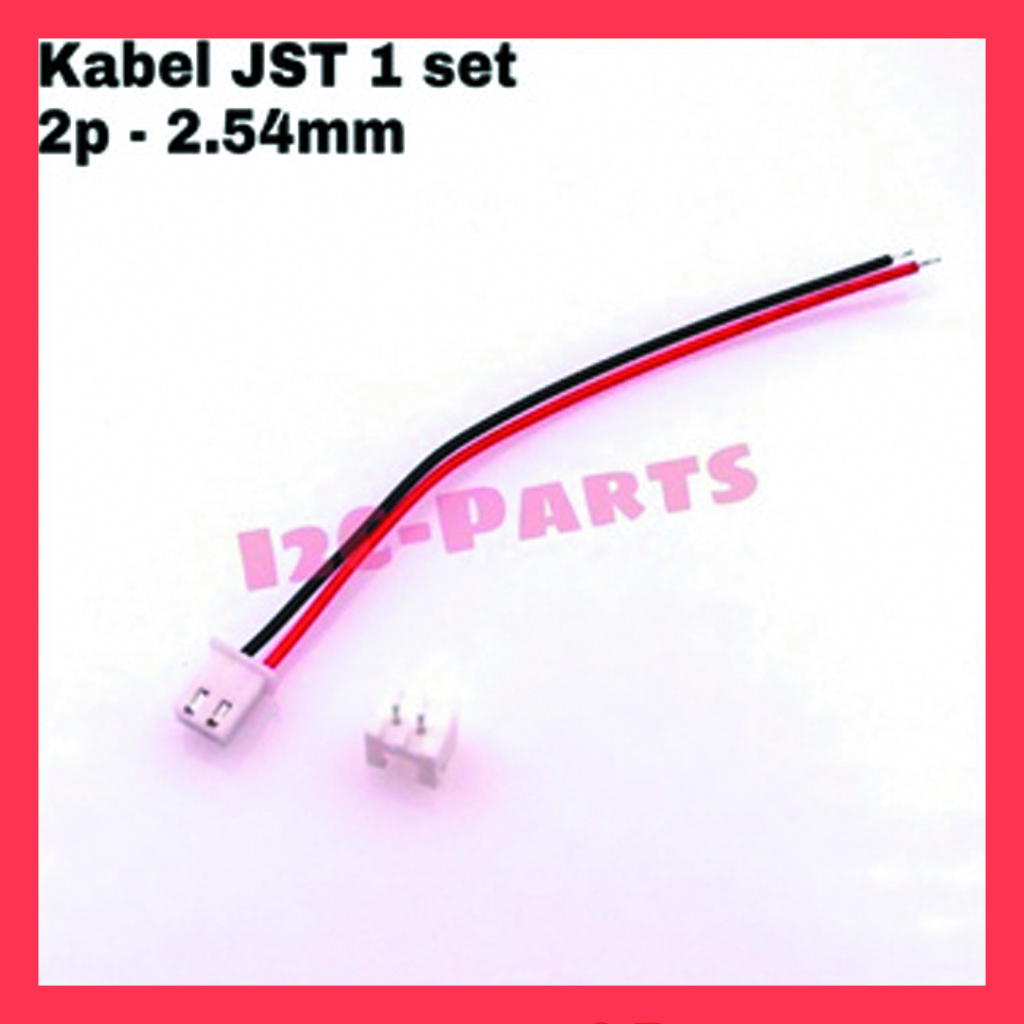 Jual PESANAN CUSTOM Kabel JST Connector XH 2.54 2P Cable | Shopee Indonesia