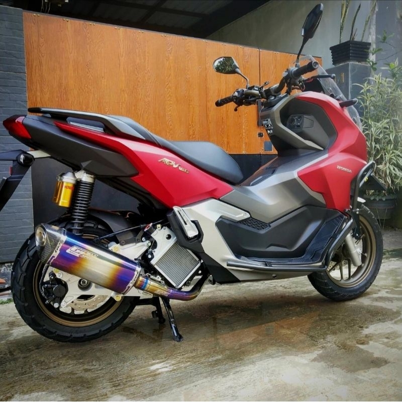 Jual Knalpot honda ADV160 original Gp Speed tipe core blue | Shopee ...